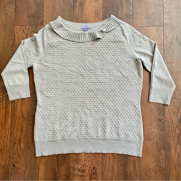Laura Scott | Sweaters | Laura Scott Petite Honeycomb Textured Sweater ...